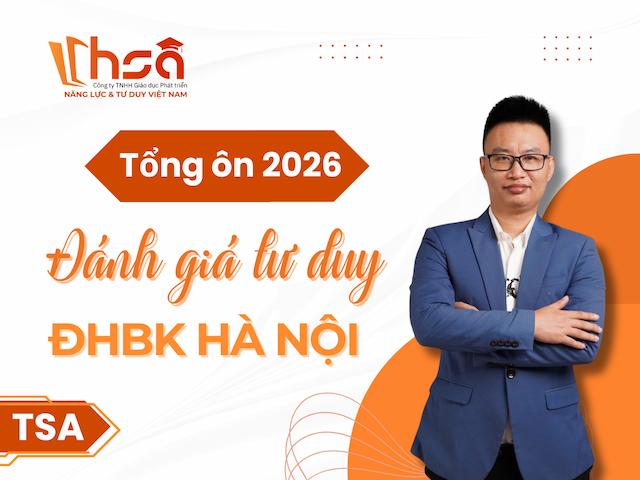 (2k8) Khóa luyện đề TSA - 2026